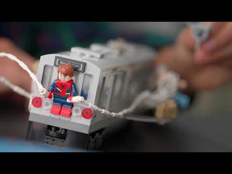 Buy Lego Marvel Spider-Man Vs. Doc Ock Subway Train Scene | 76321 ...