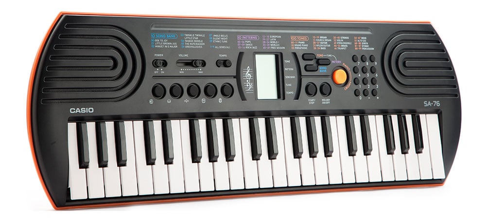 Buy Casio Electronic Keyboard Sa-76 With Charger Online In India ...
