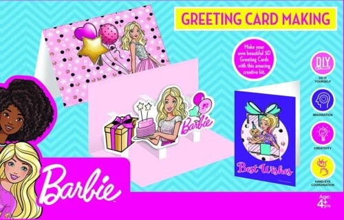 Buy Barbie Greeting Card Making for Online In India • Kheliya Toys