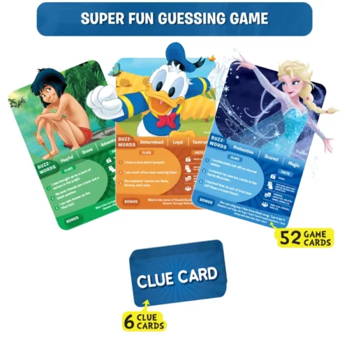 Skillmatics Guess In 10 Disney Trivia Card Game | Fun Question Game For ...