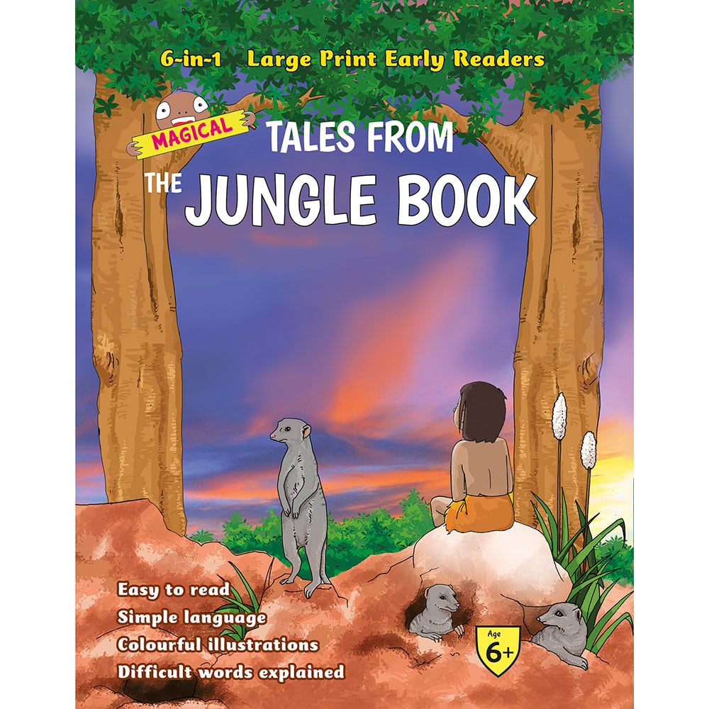 Buy Shree Books 6 IN 1 MAGICAL TALES FROM THE JUNGLE BOOK for Online In ...