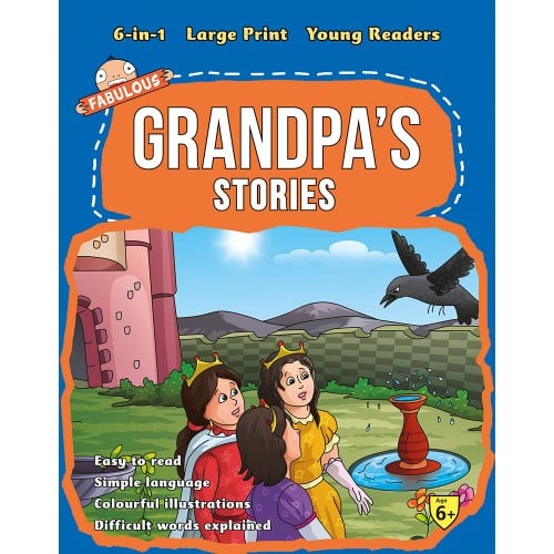 Buy Shree Book {6 in 1} Fabulous Grandpa`s Stories | Story Book For ...