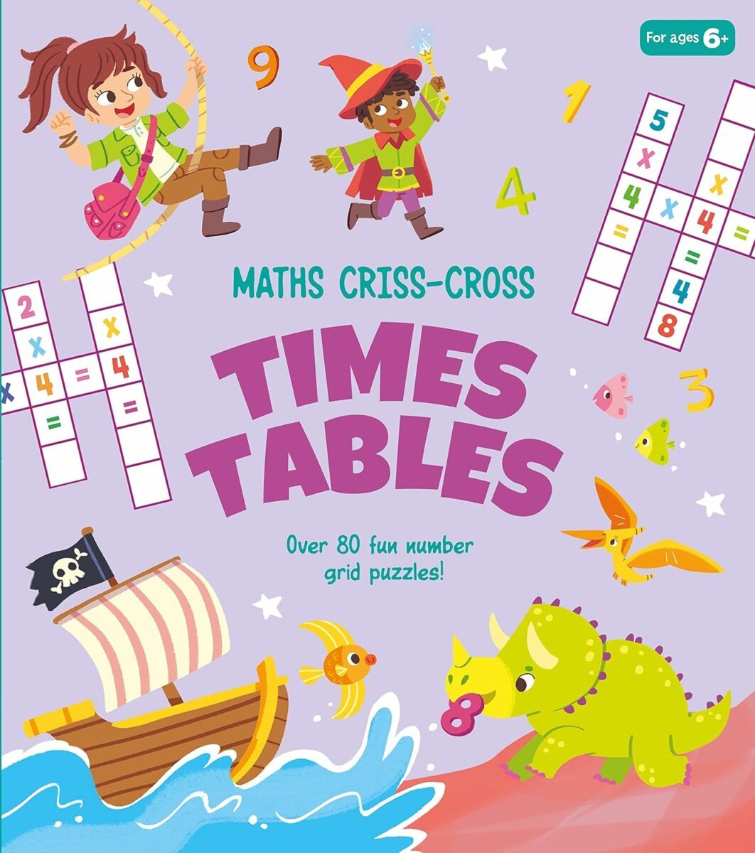 Buy Arcturus Maths Criss-Cross Times Tables book for Online In India ...