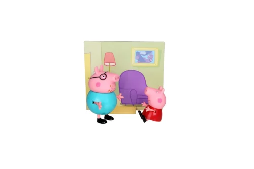 Hasbro Peppa Pig And Daddy Pig Twin Figure Fun Pack – 2 Poseable ...