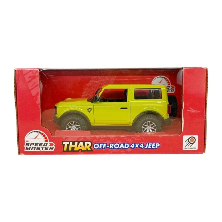 Buy Ratna's Die Cast Speed Master Off - Road 4x4 Thar Jeep With ...
