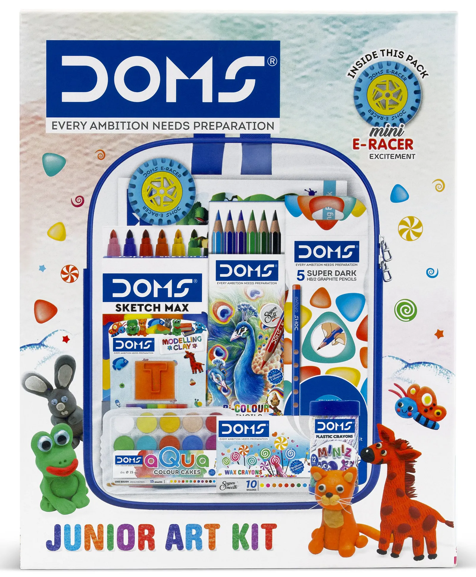 Buy Doms Every Ambition Needs Preparation Junior Art Kit For Kids | 5 + Years for Online In ...