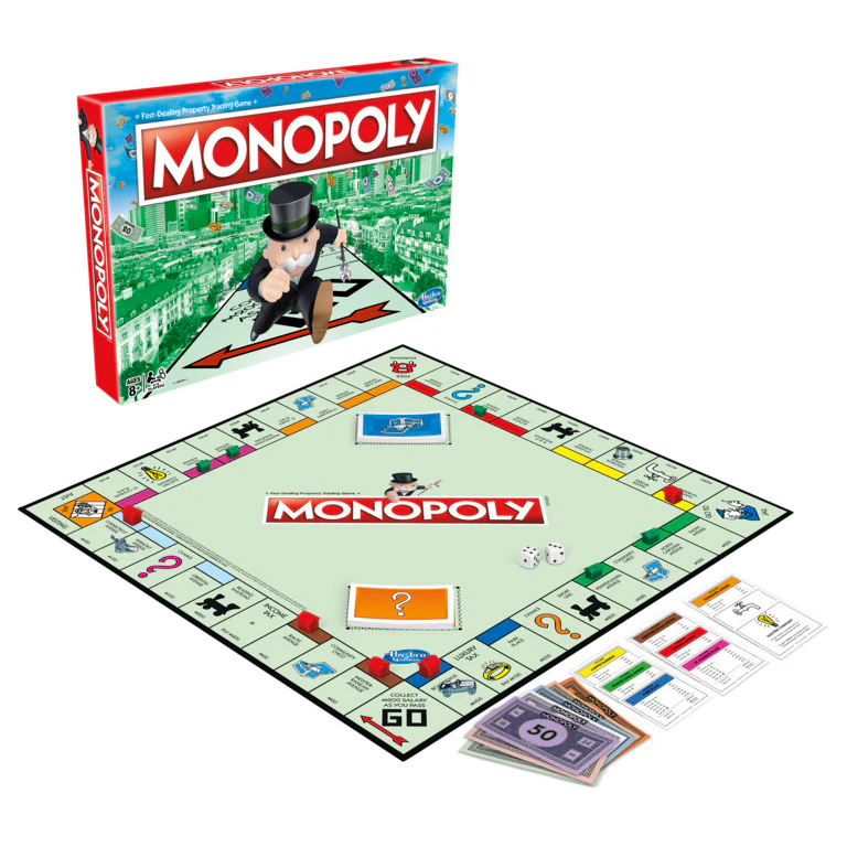 Buy Hasbro Monopoly Fast- Dealing Property Game For Kids | 8+ Years for ...