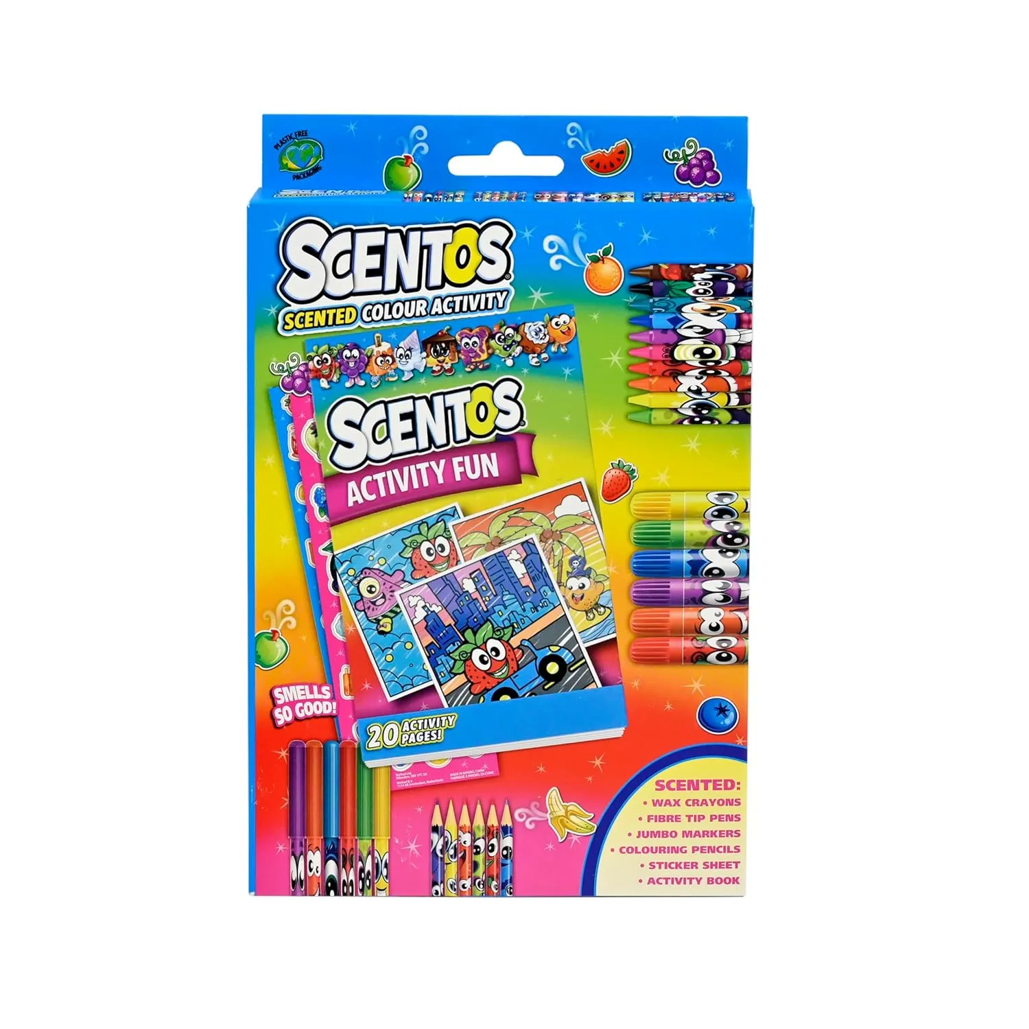 Buy Scentos Scented Color Activity 20 Pages Stationery | Fun, Creative ...