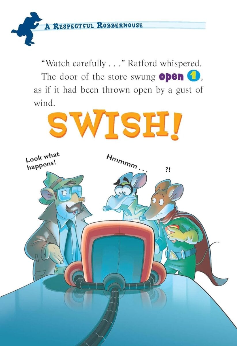 Scholastic Geronimo Stilton ' Heromice The Invisible Thief ' | Fun ...